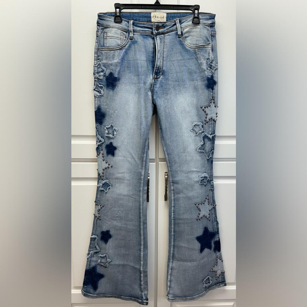 Oli & Hali Star Flare Jeans - Gem
